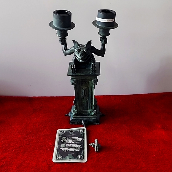 Disney | Holiday | Authentic Rare Disney Parks Haunted Mansion Gargoyle ...